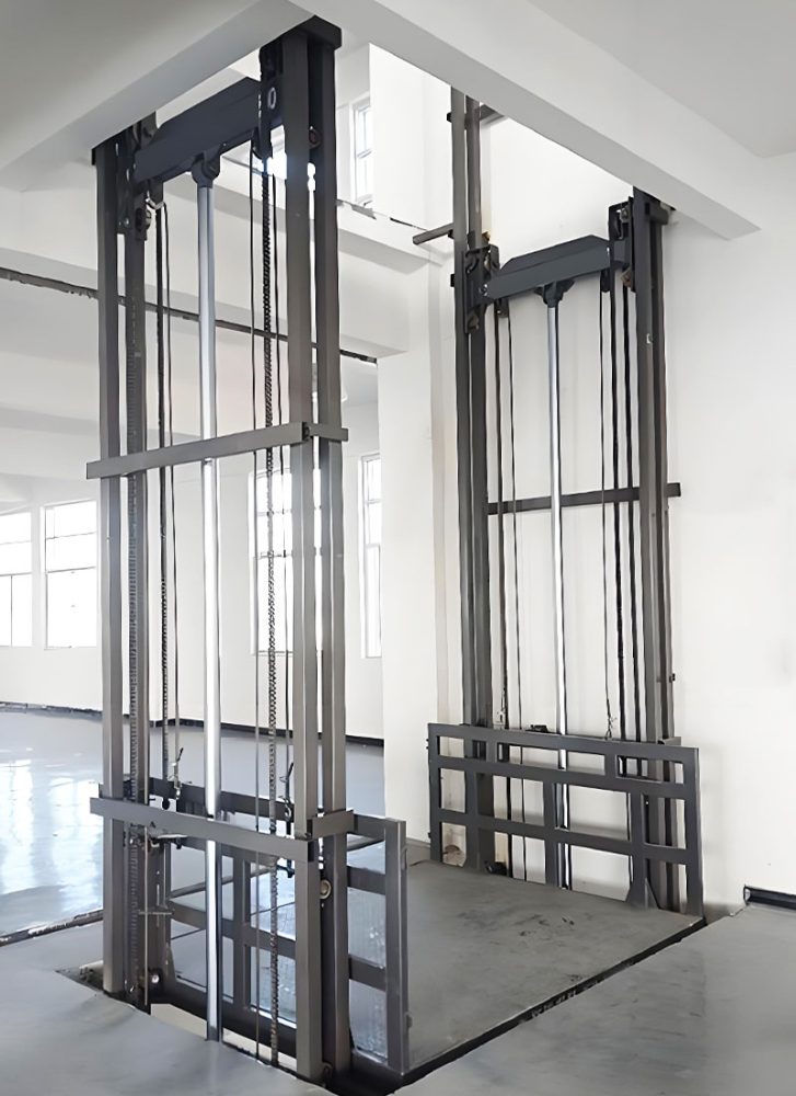 Best Guide Rail Goods Lift - 2025 liftextrading.ae