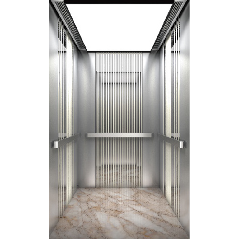 003 Passenger Elevator - Hairline Stainless Steel Ceiling ...