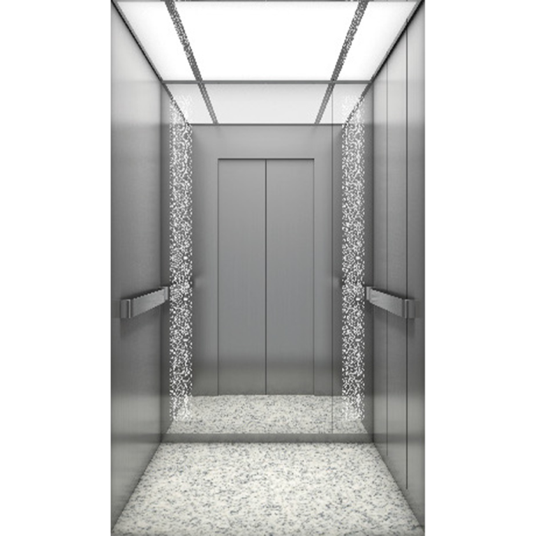 004 Passenger Elevator - Mirror Stainless Steel Ceiling - liftextrading.ae