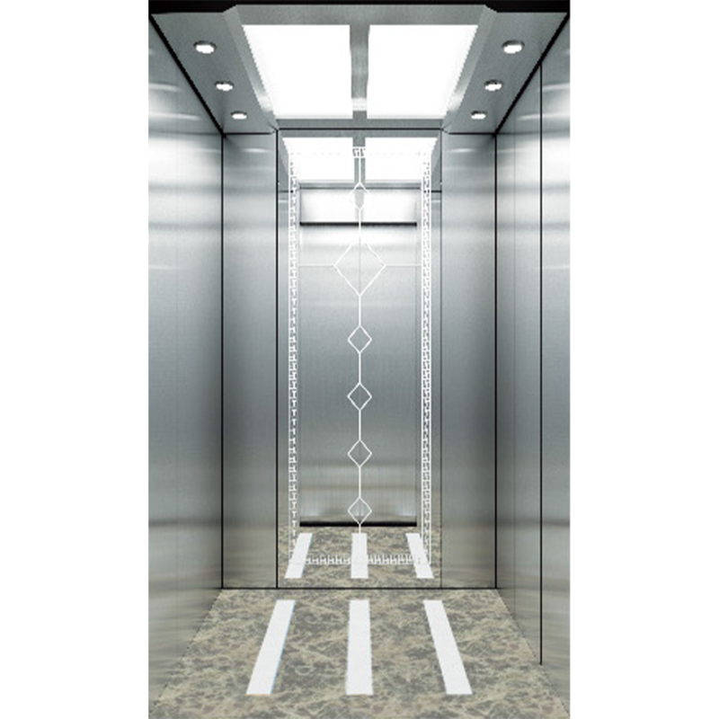 005 Passenger Elevator - Hairline Stainless Steel Ceiling ...