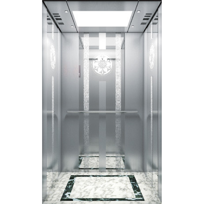 011 Passenger Elevator - Hairline Stainless Steel Ceiling ...